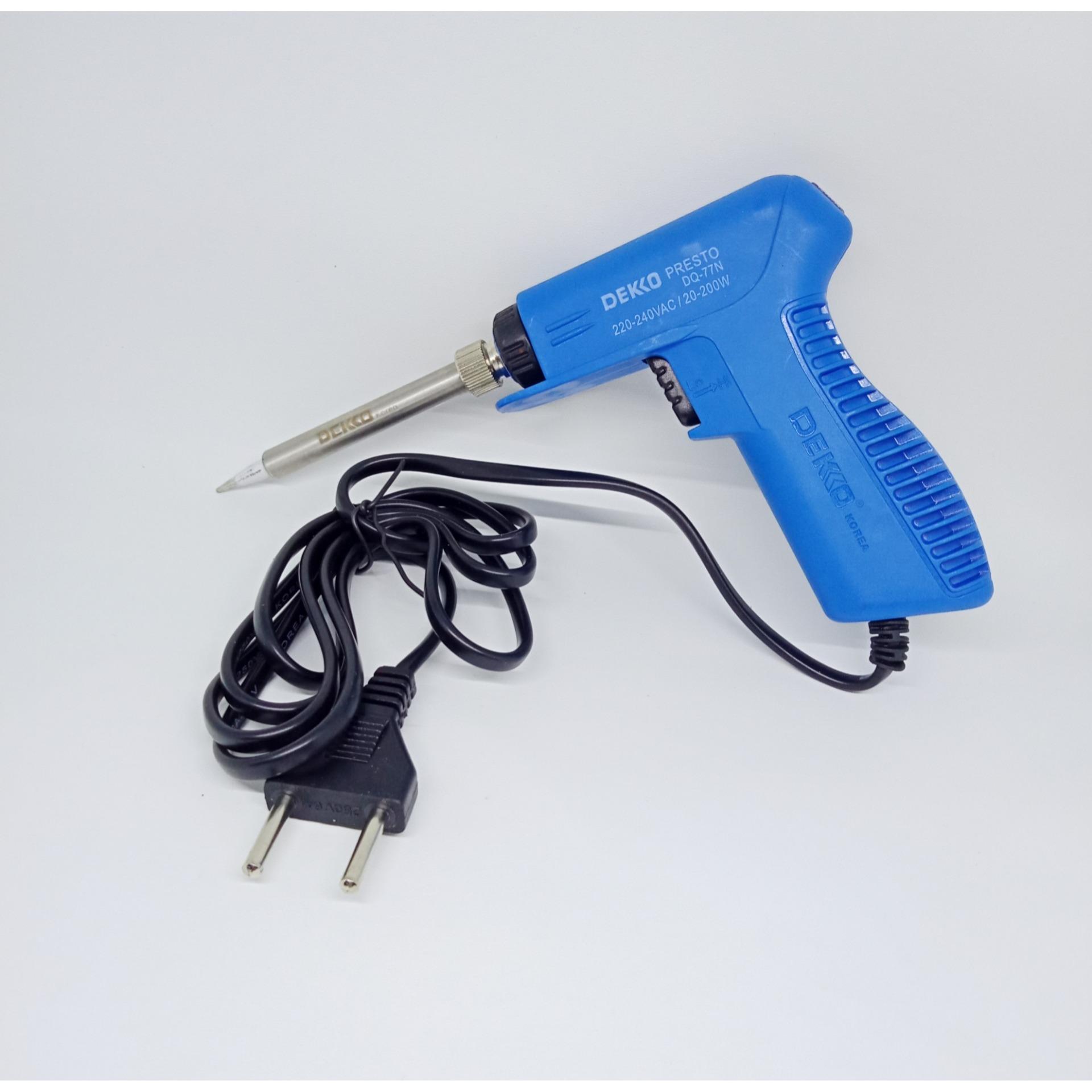 Solder/Soldering Quick Heating 20w-200w dekko DQ77 | Lazada Indonesia