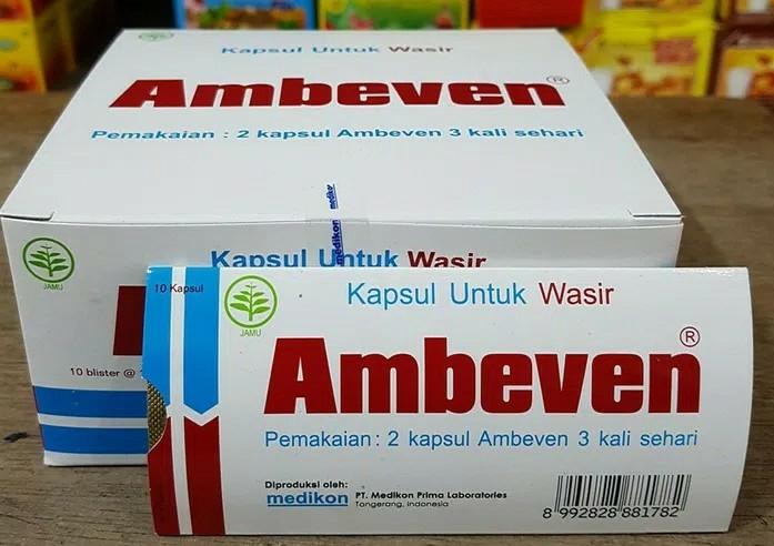 Ambeven box isi 10 strip | Lazada Indonesia