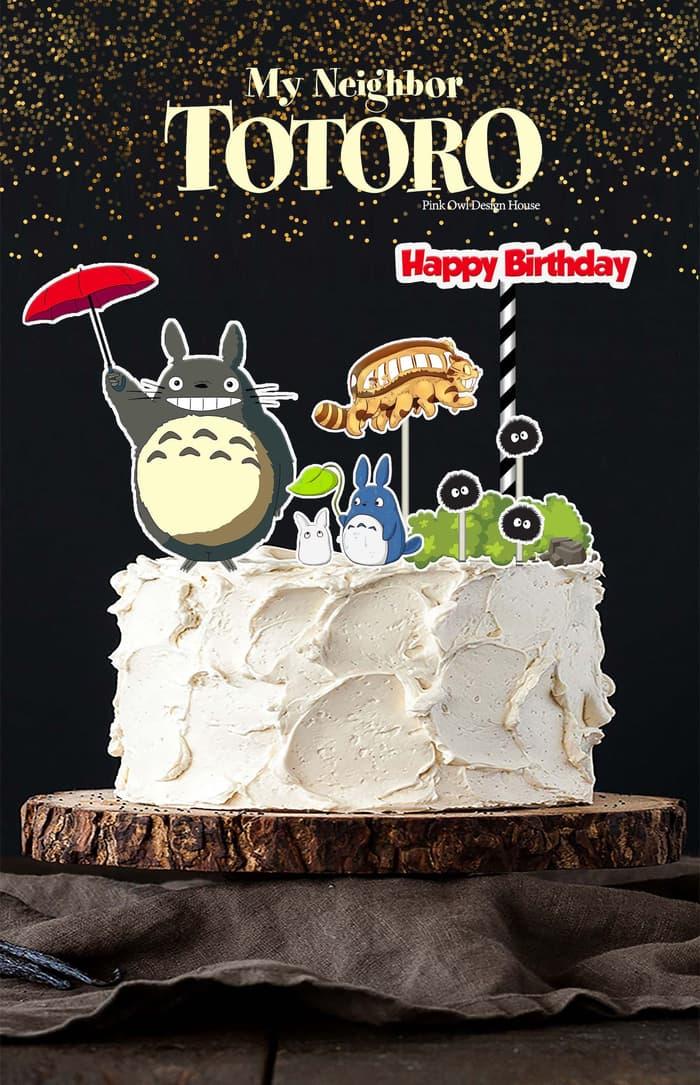 My Neighbor Totoro Cake Topper | Lazada Indonesia