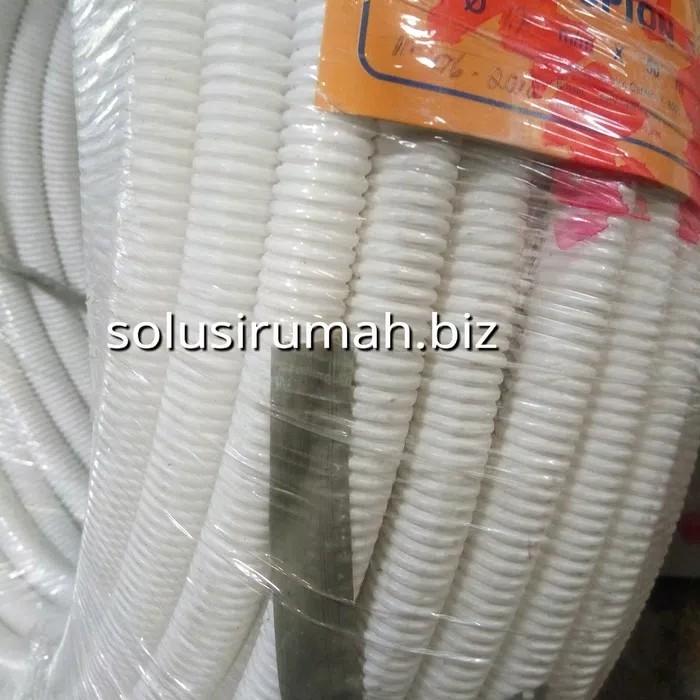 SELANG 5/8 CORRUGATED PUTIH SELANG KABEL/METER | Lazada Indonesia