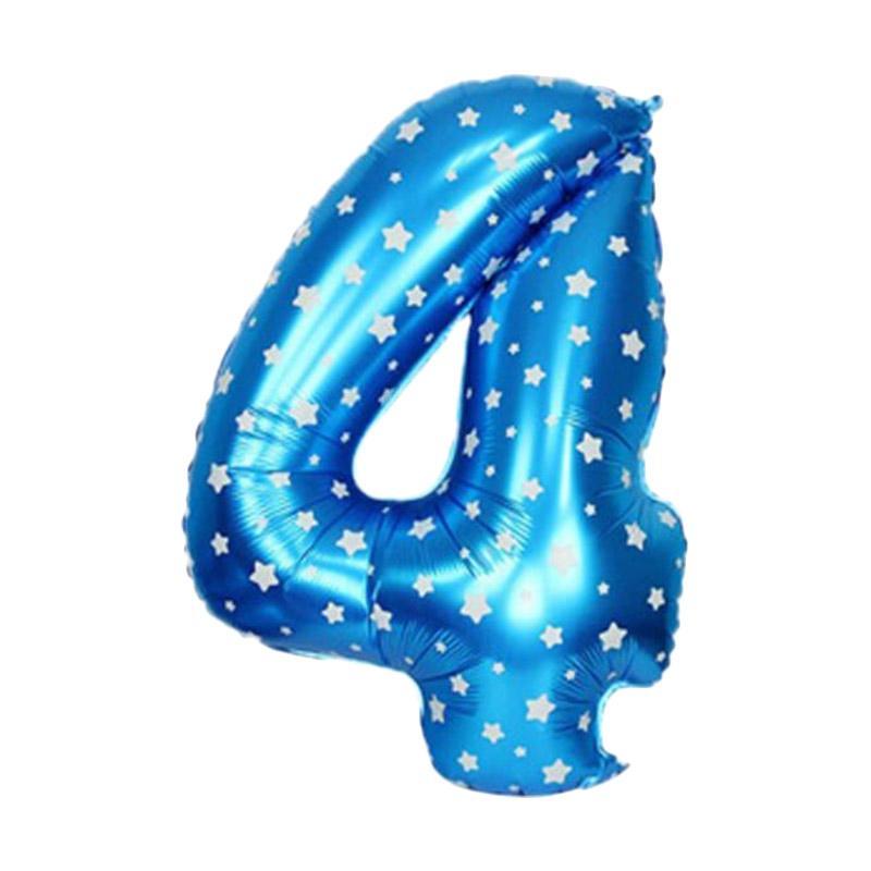 BALON FOIL ANGKA /BALON ULANG TAHUN (4) | Lazada Indonesia