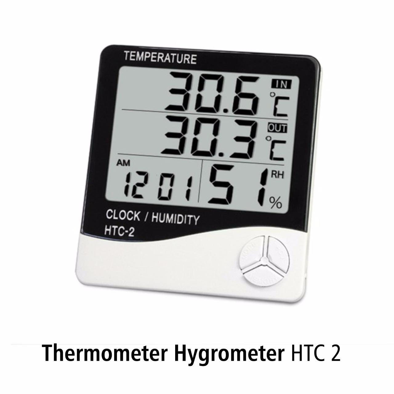 Thermometer Digital Hygrometer HTC 2 OneMed | Lazada Indonesia