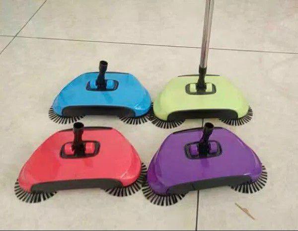 Sapu lantai otomatis smart broom sapu hisap otomatis tanpa listrik atau ...