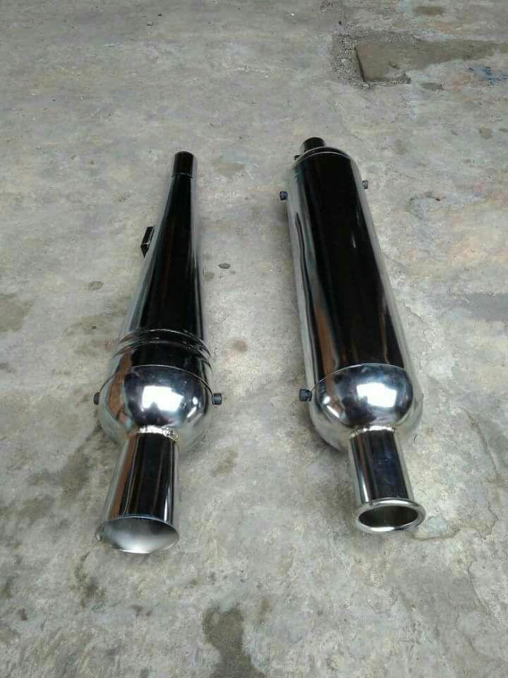 Knalpot custom BSA model botol | Lazada Indonesia