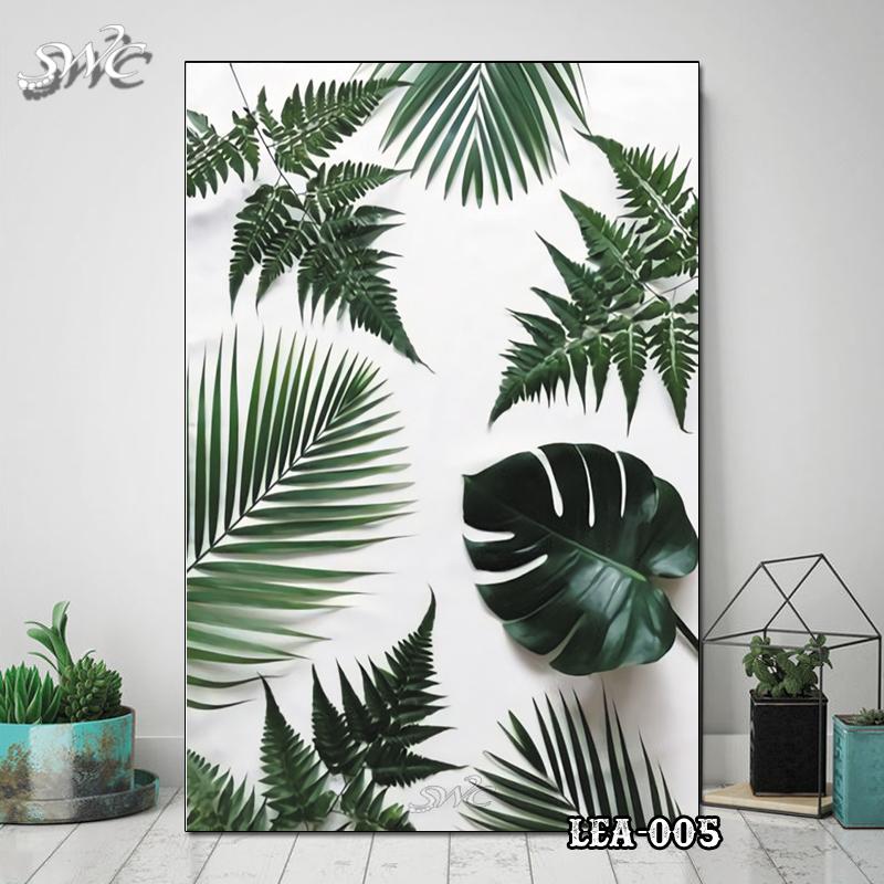 Hiasan Dinding Poster Kayu Quotes Flora Daun Home Decor Rumah LEA-005 ...