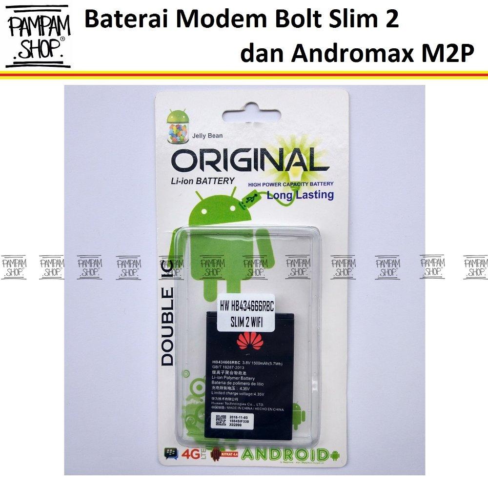 Baterai Modem Wifi Bolt Slim 2 Andromax M2P Huawei Mifi E5573 E5576 ...