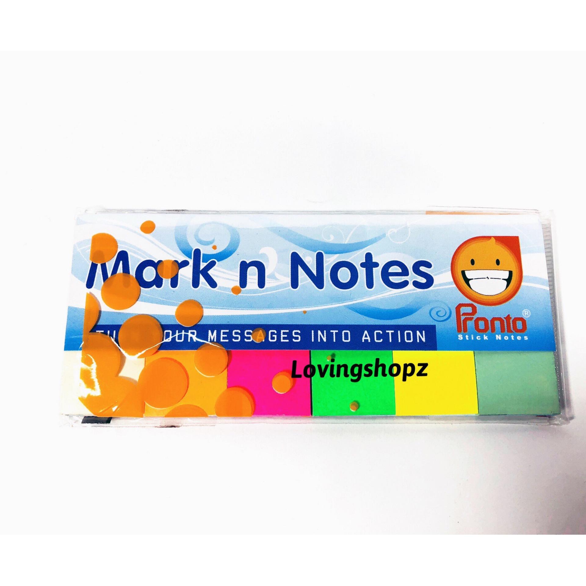 Pronto Mark and Notes, Post It Pronto Mark & Note 6warna, Sticker Post ...