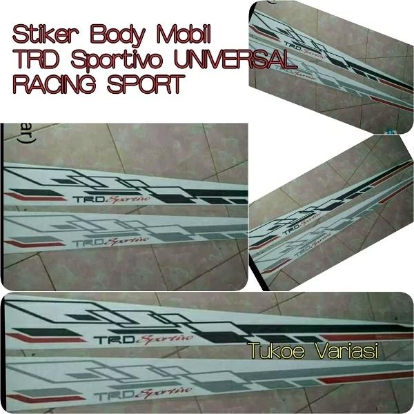 Stiker Mobil TRD Sportivo Universal Racing Sport | Lazada Indonesia