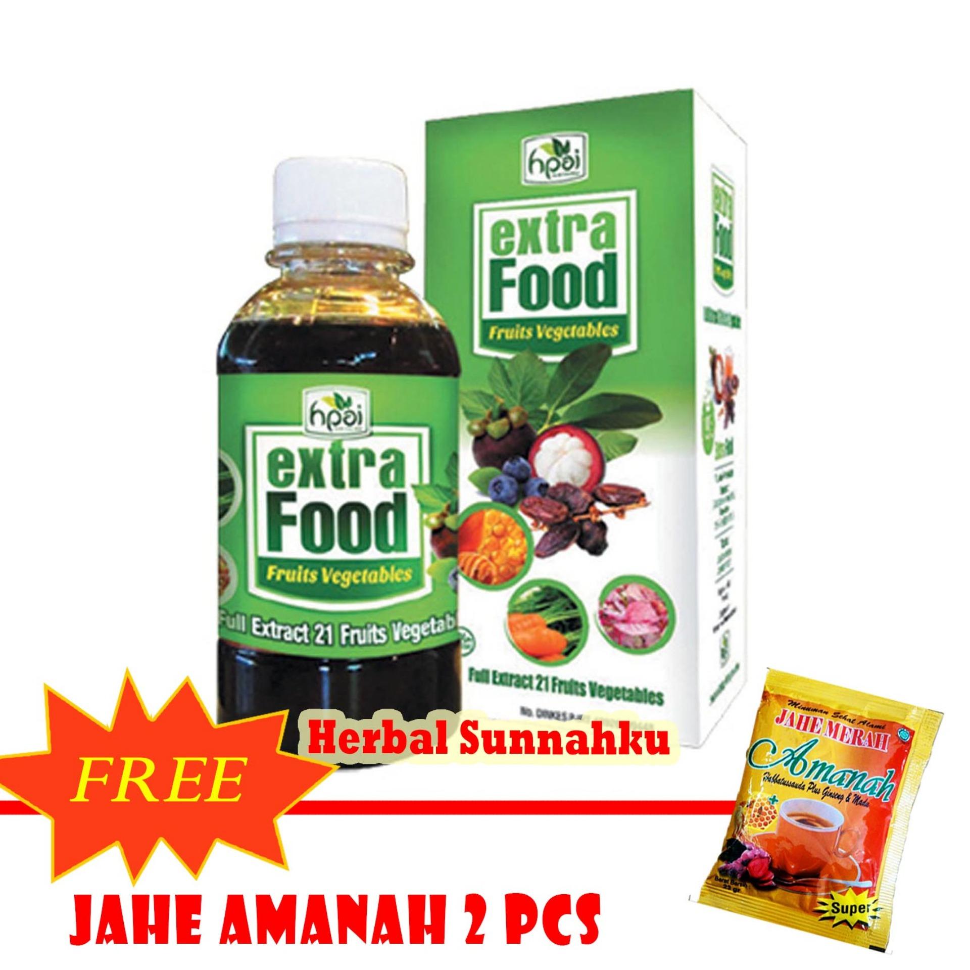 EXTRA FOOD- Fruits Vegetables HPAI Madu Extra Food 23 Buah dan Sayuran | Lazada Indonesia