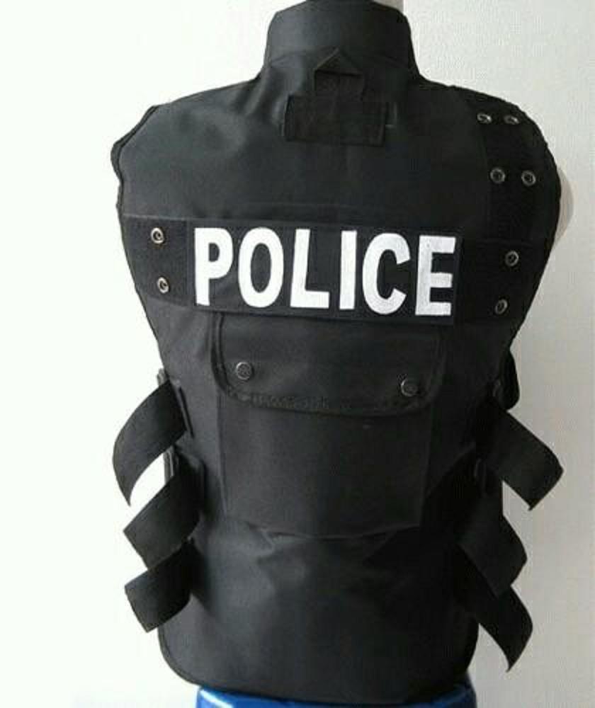 Rompi Biker Body Protector Pelindung Dada Vest Police / Swat Rompi ...