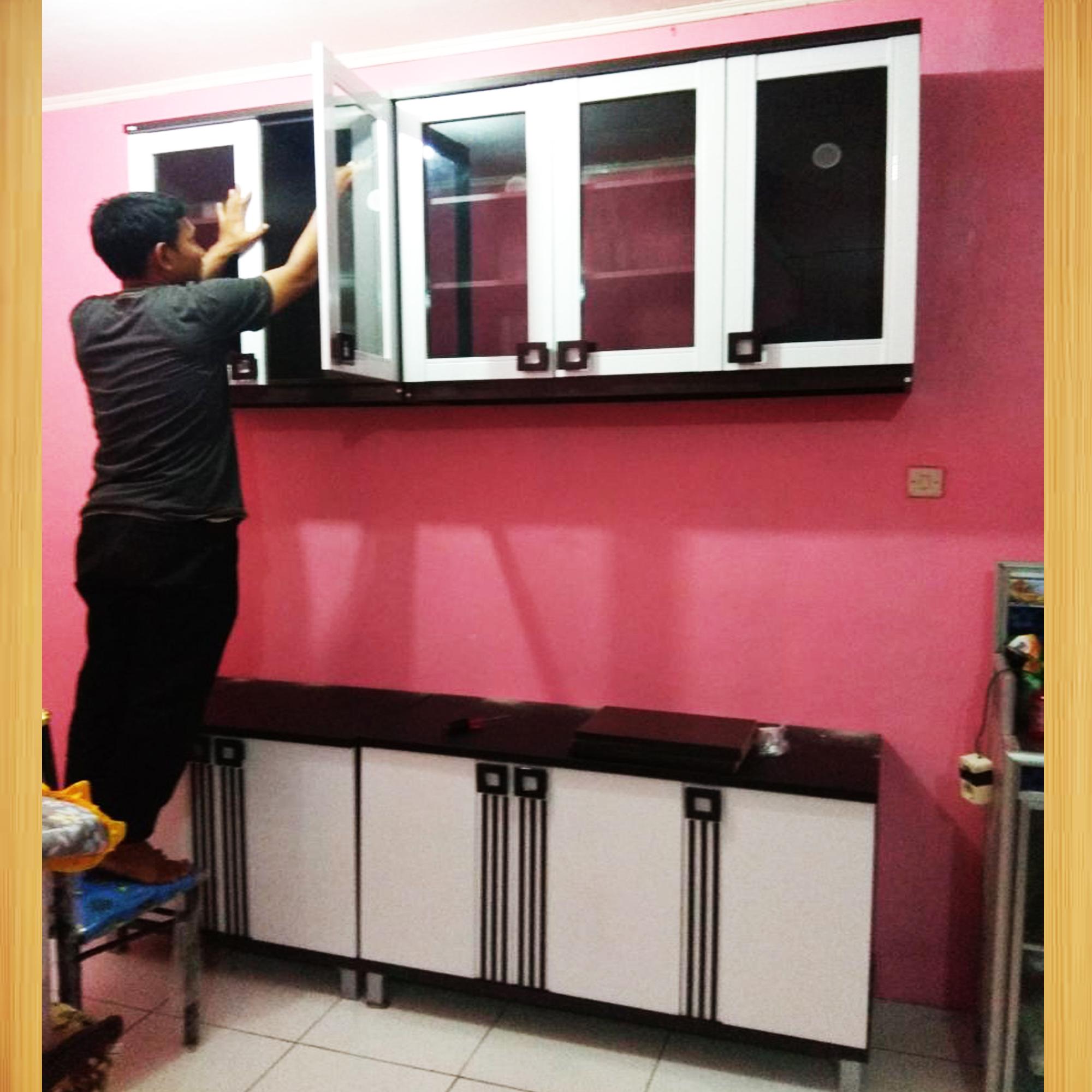 Kitchen Set Pintu Kaca | Lazada Indonesia