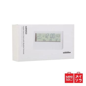 Miniso Official Alarm Clock Putih | Lazada Indonesia