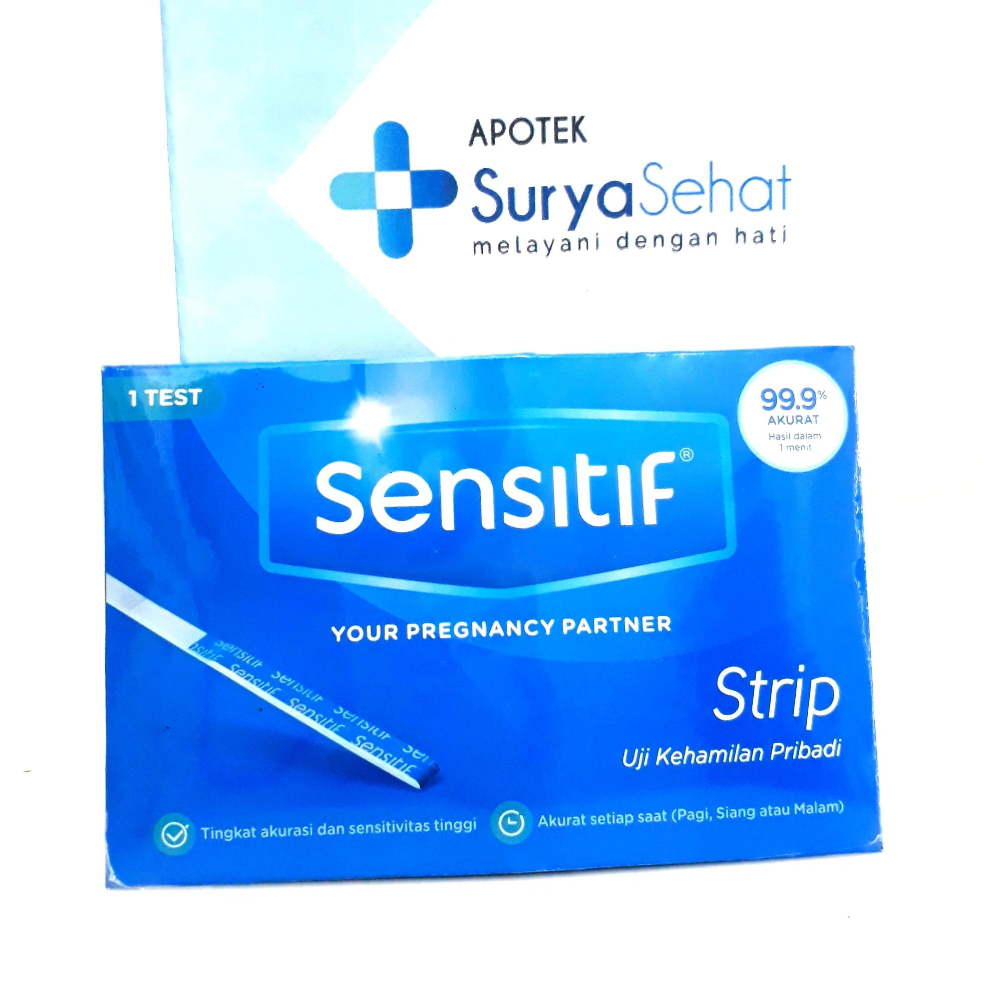 SENSITIF Tes Kehamilan / Strip Uji Kehamilan Pribadi No. 1 di Indonesia ...