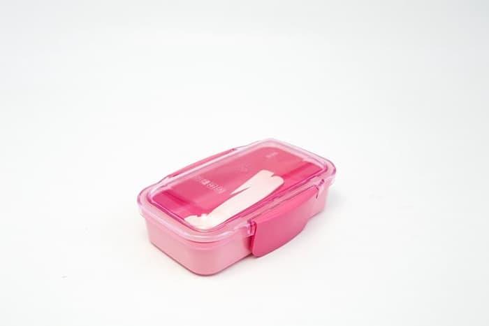 BEST SELLER !!! Kotak Tempat Makan - Botol Minum - Duo Mini Set Pink ...
