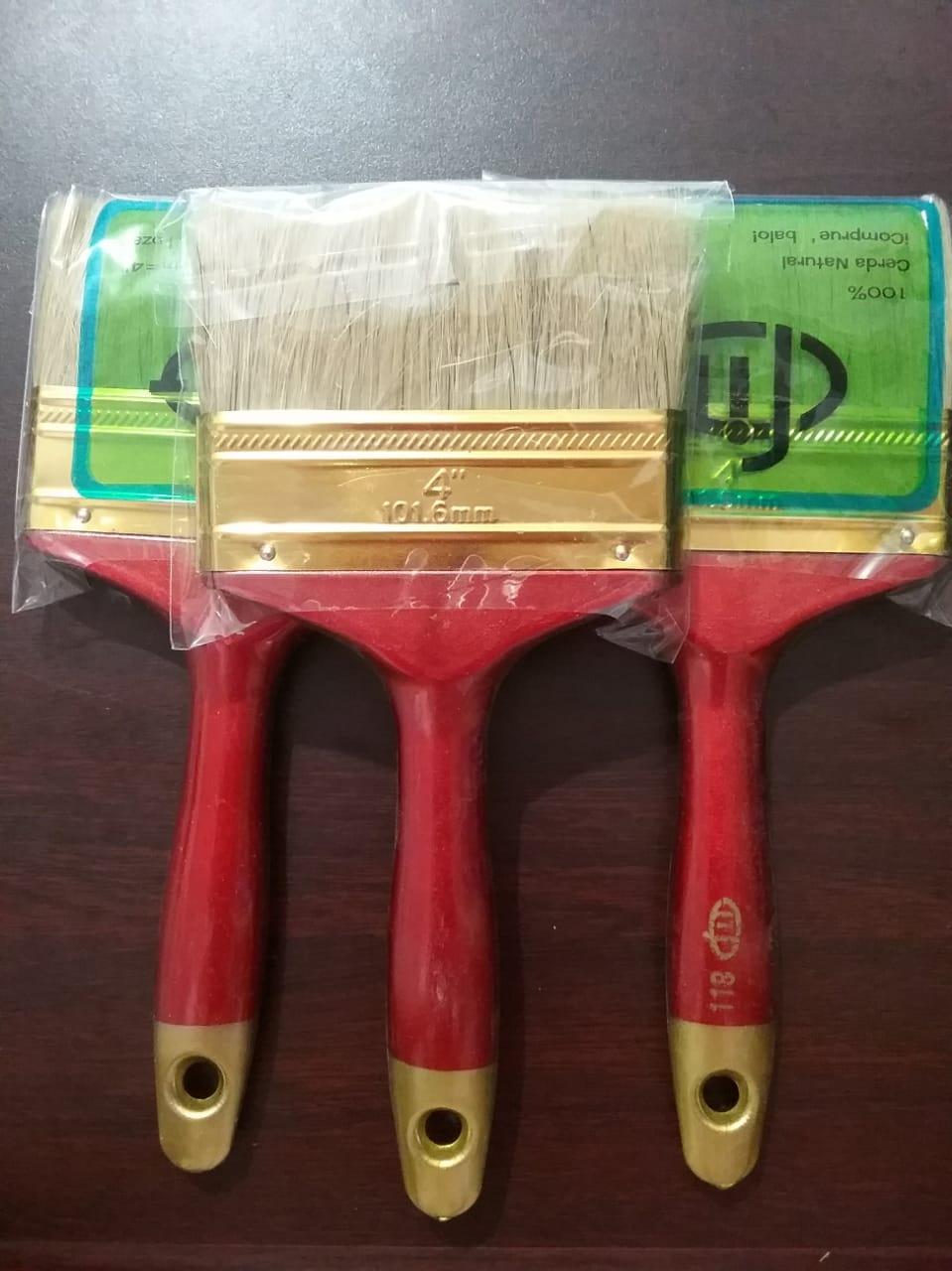 Kuas Fit 4 Inch kuas cat tembok besi kayu 118 | Lazada Indonesia
