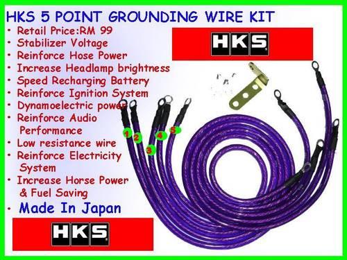 Kabel Grounding HKS - HKS Grounding wire kits | Lazada Indonesia
