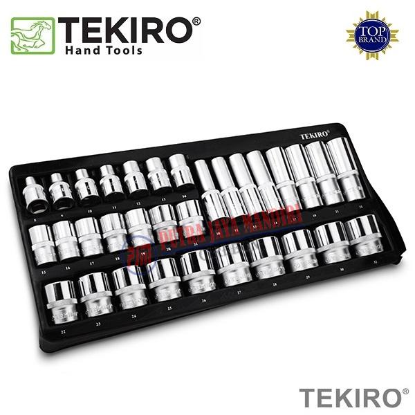 TEKIRO Tool Tray Set 1/2" / Sok Set 1/2inch 32pcs | Lazada Indonesia