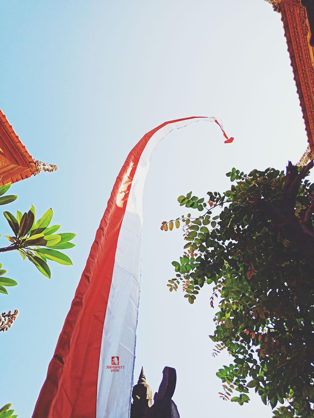 Umbul-Umbul Bendera Merah Putih 3 Meter Penjor Bali | Lazada Indonesia