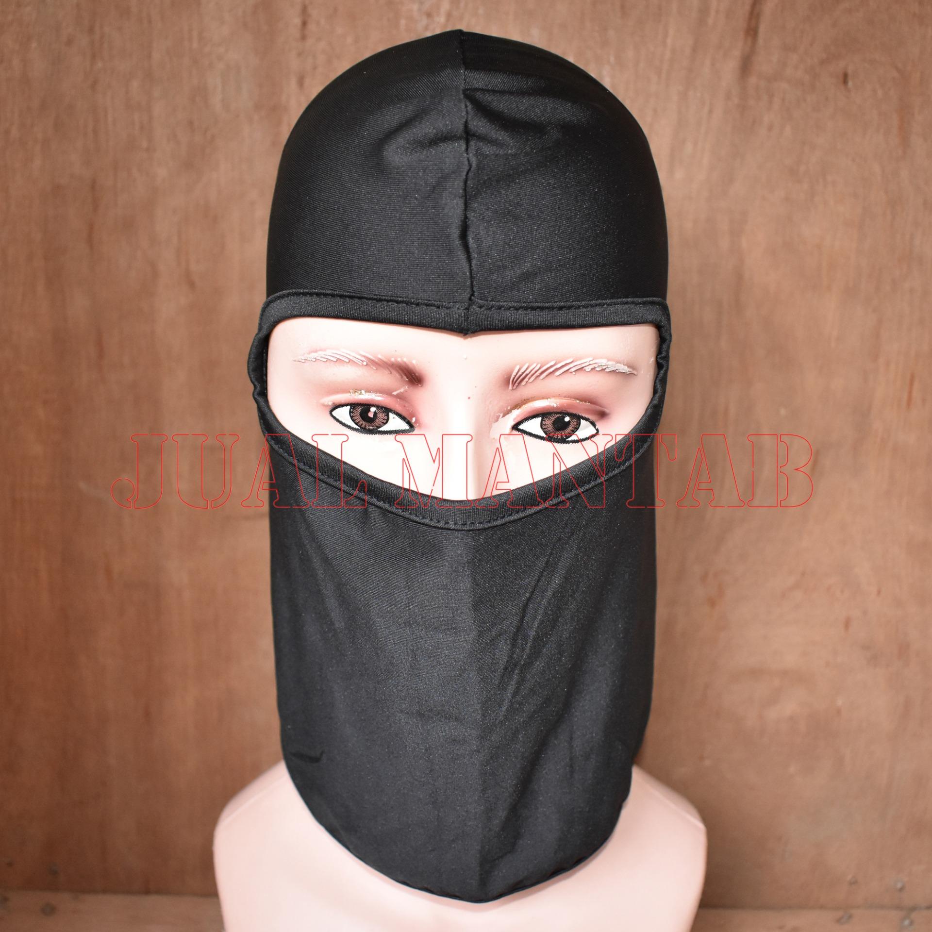 Masker Ninja Full - Masker Pelindung Muka Masker Full Face | Lazada ...