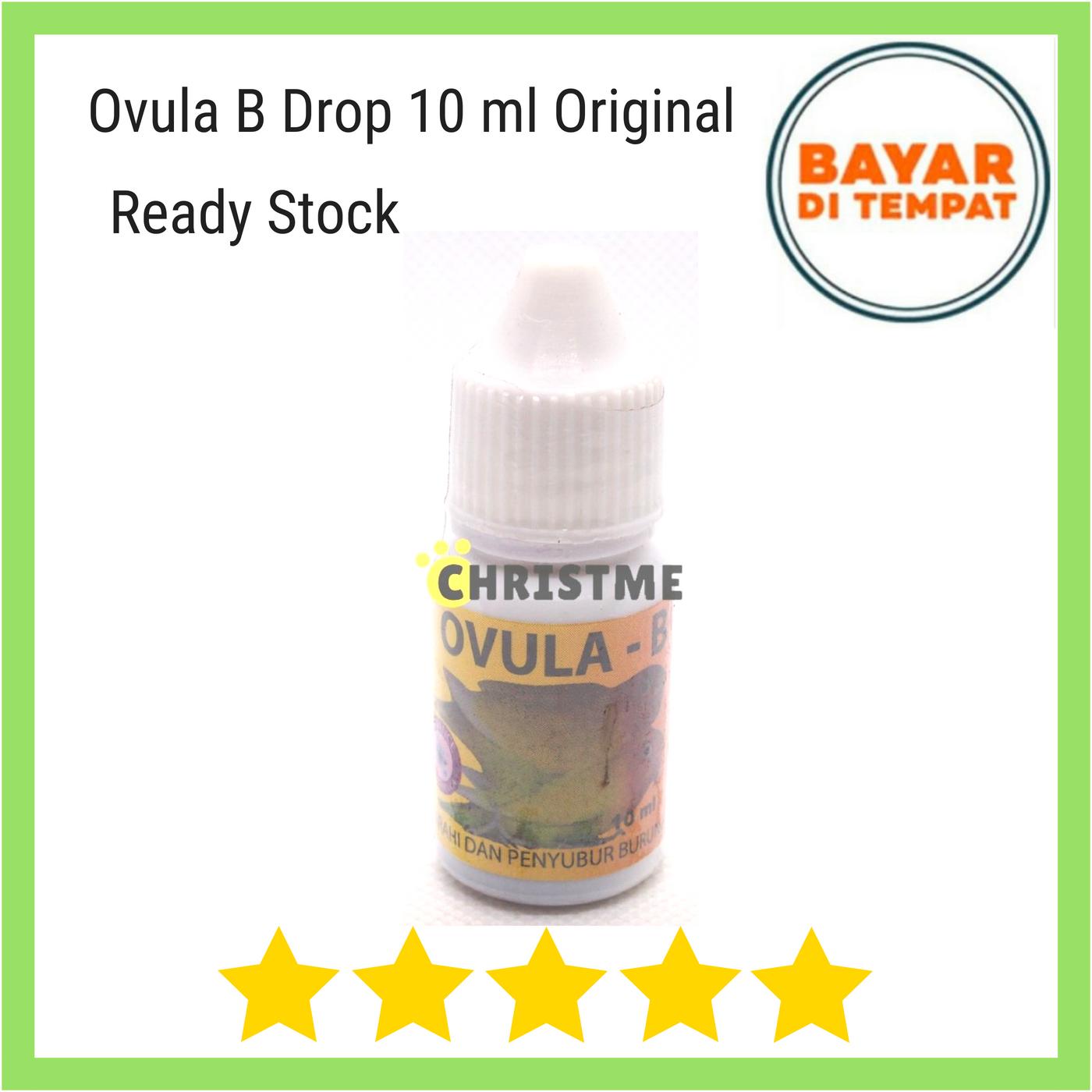 Ovula B Drop Burung 10 ml Original - Obat Birahi dan Penyuburan Burung ...