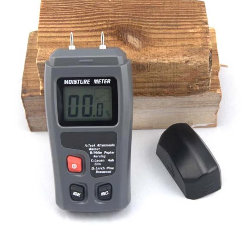 Moisture Meter Kayu Kertas ORIGINAL - Pengukur Kadar Air Wood Paper LCD ...