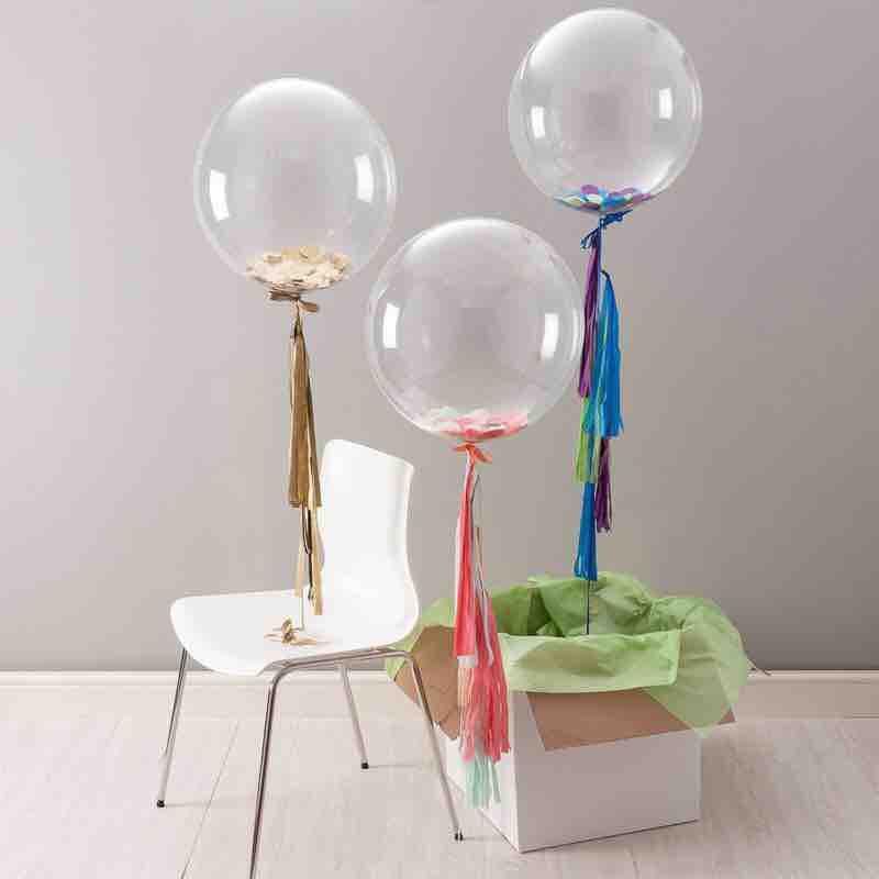 Balon pvc 24 inch polos - balon bening 24 inch - balon transparan pvc ...