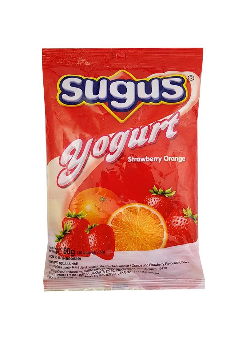 Permen Sugus Yogurt Strawberry Orange 90 gram | Lazada Indonesia