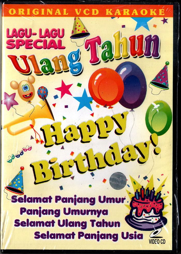 VCD KARAOKE ORIGINAL LAGU LAGU SPECIAL ULANG TAHUN (HAPPY BIRTHDAY ...
