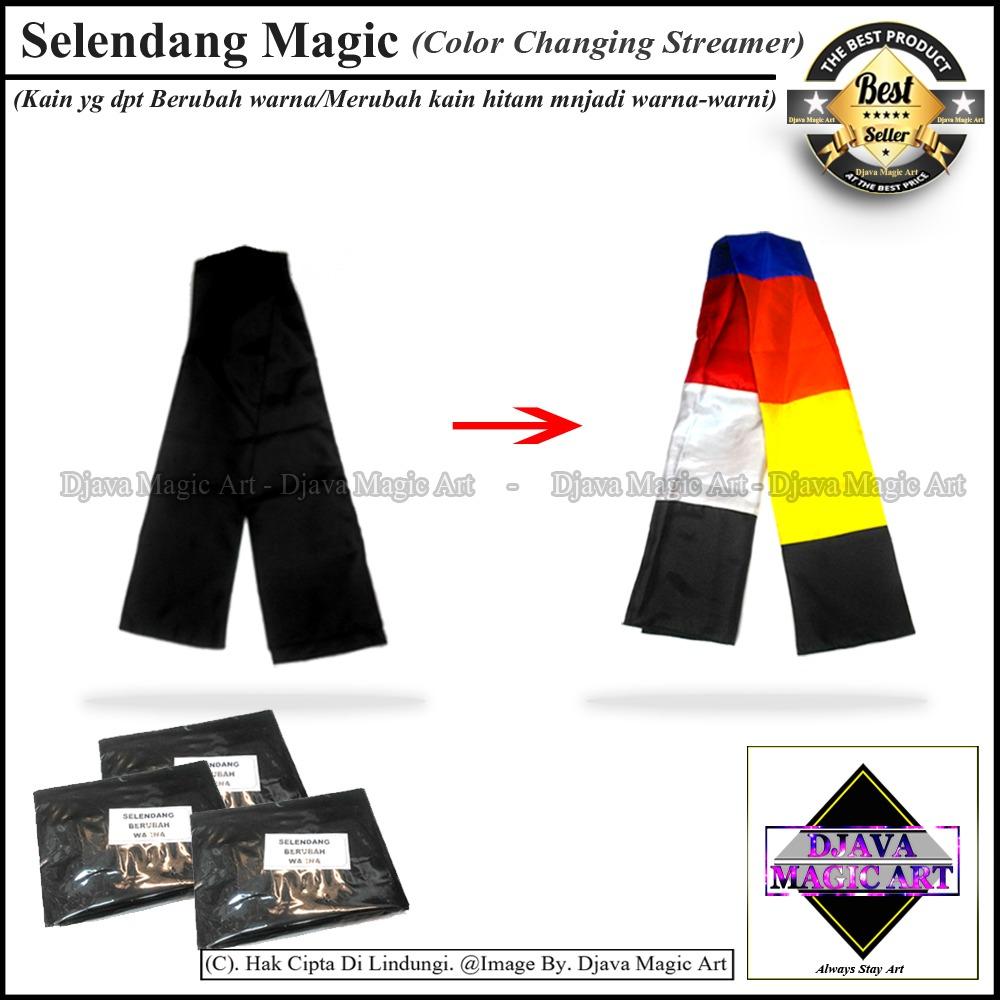 Selendang Magic - ColorChanging Streamer - Syal - Art-Alat Sulap ... Selendang Magic - ColorChanging Streamer - Syal - Art-Alat Sulap ...