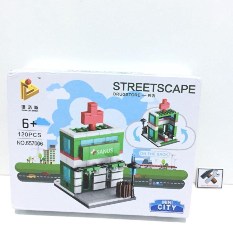 LEGO APOTEK MINIATUR RUMAH SAKIT HOSPITAL APOTIK MAINAN EDUKASI MEDIS ...