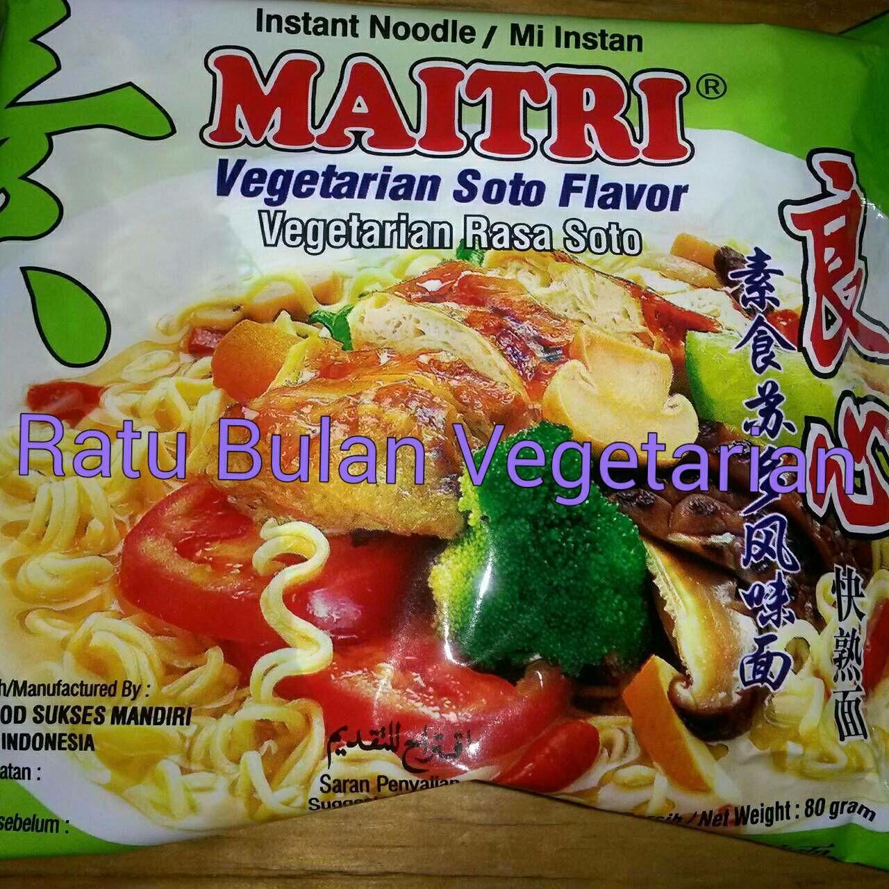 Maitri Mie Instant Vegetarian Rasa Soto - 5 Bungkus | Lazada Indonesia
