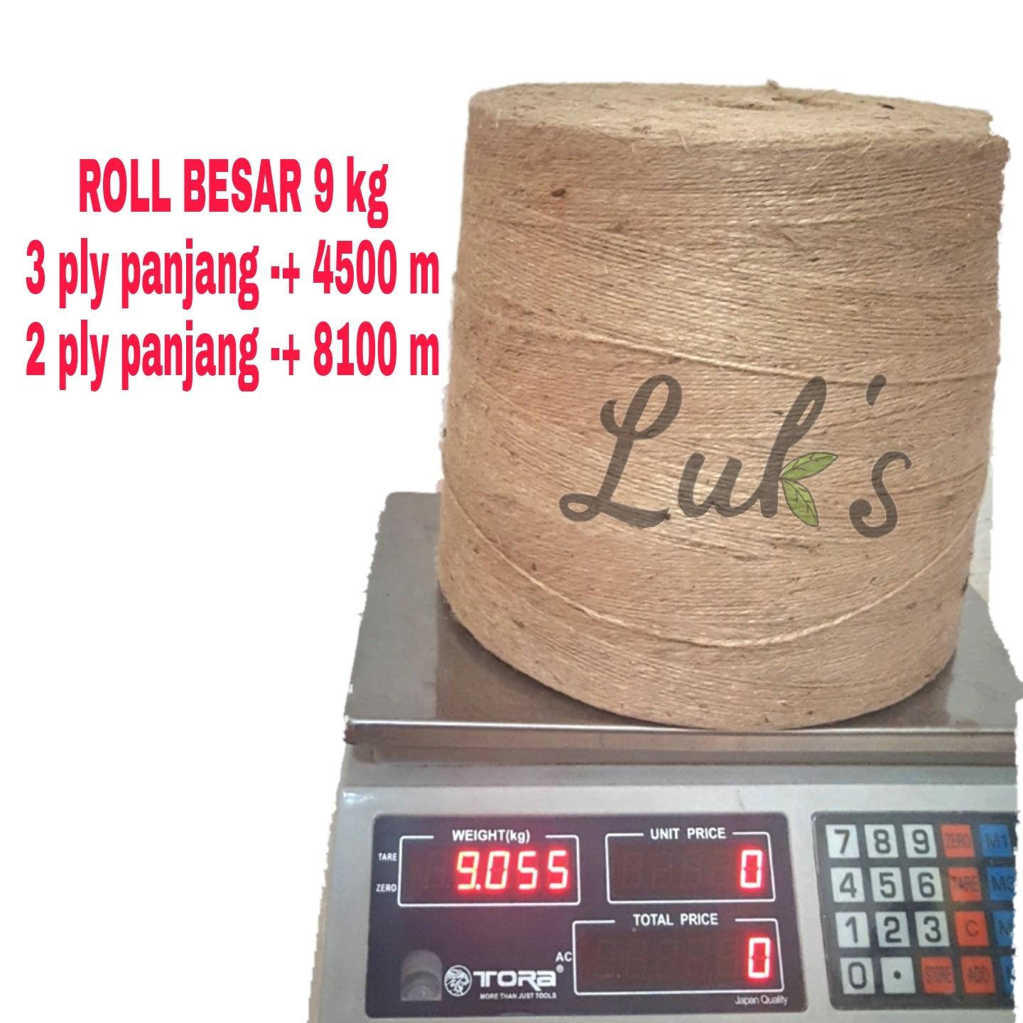 Tali goni 4 ply tali paper bag 300 gr 100 meter tali kerajinan tangan ...