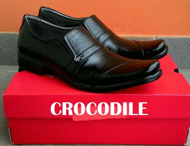 Crocodile-Sepatu Pantofel Pria Sepatu Formal Pria Sepatu Cowok Bahan ...