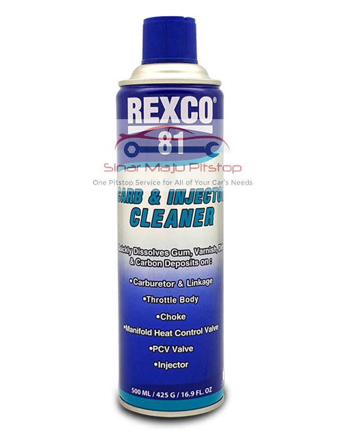 Rexco 81 Carb & Injector Cleaner 500 Ml Original Made In USA - Spray ...