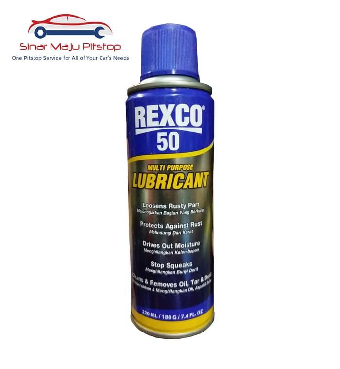 Rexco 50 Multi Purpose Lubricant Penetrant 120 Ml Original - Cairan ...