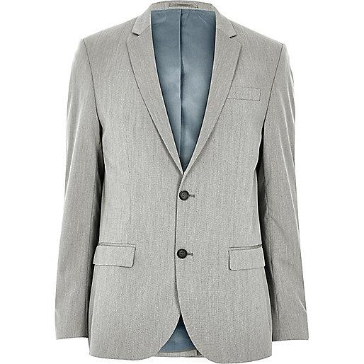 Jaspria - Blazer Jas Semi Formal Warna Abu | Lazada Indonesia