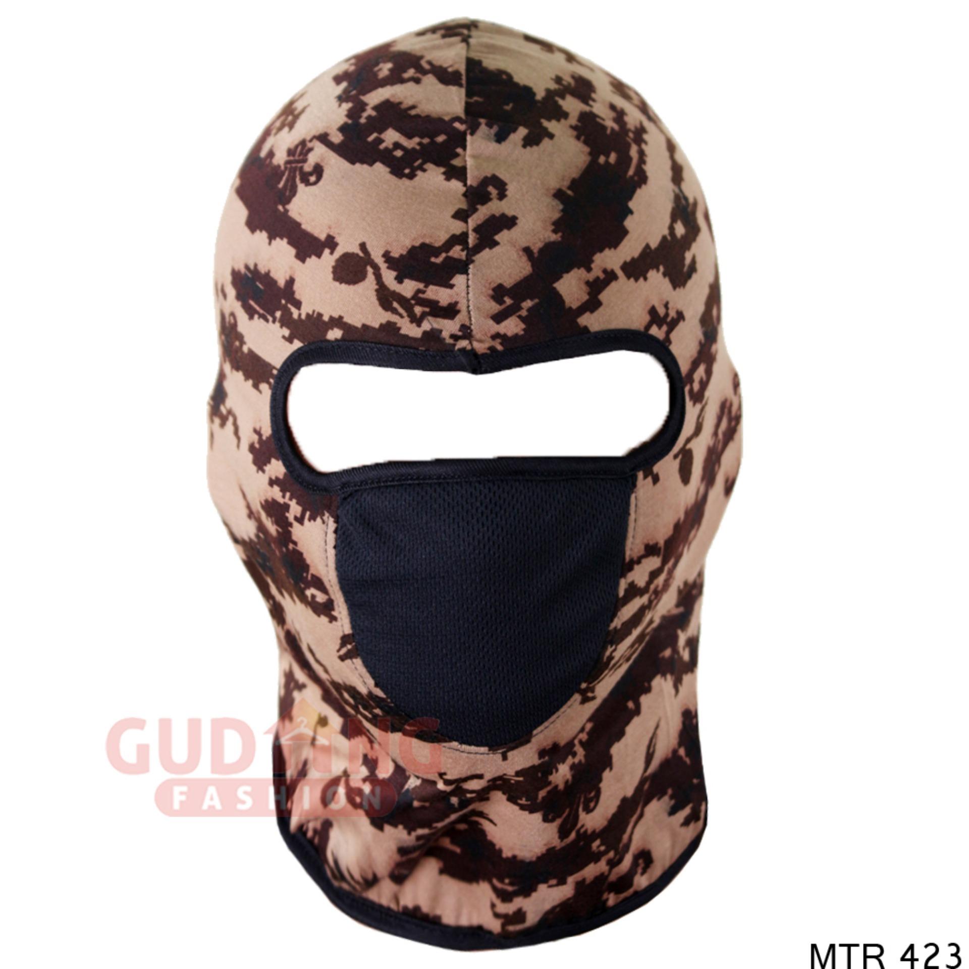 Penutup Muka Biker Motif Militer Army | Lazada Indonesia