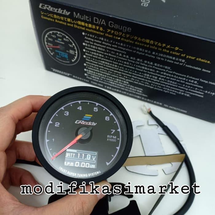 INDIKATOR GREDDY RPM GAUGE GREDDY TACHOMETER GREDDY HIGH QUALITY ...