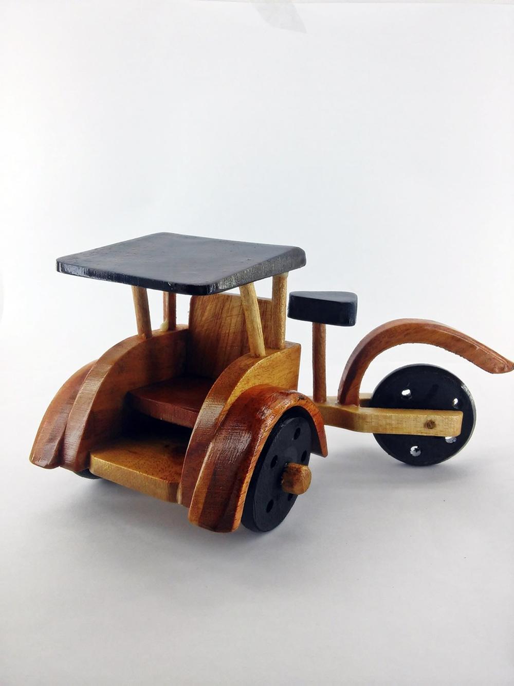 Kerajinan Miniatur Kayu Becak Ukuran Mainan 16x10x9cm | Lazada Indonesia