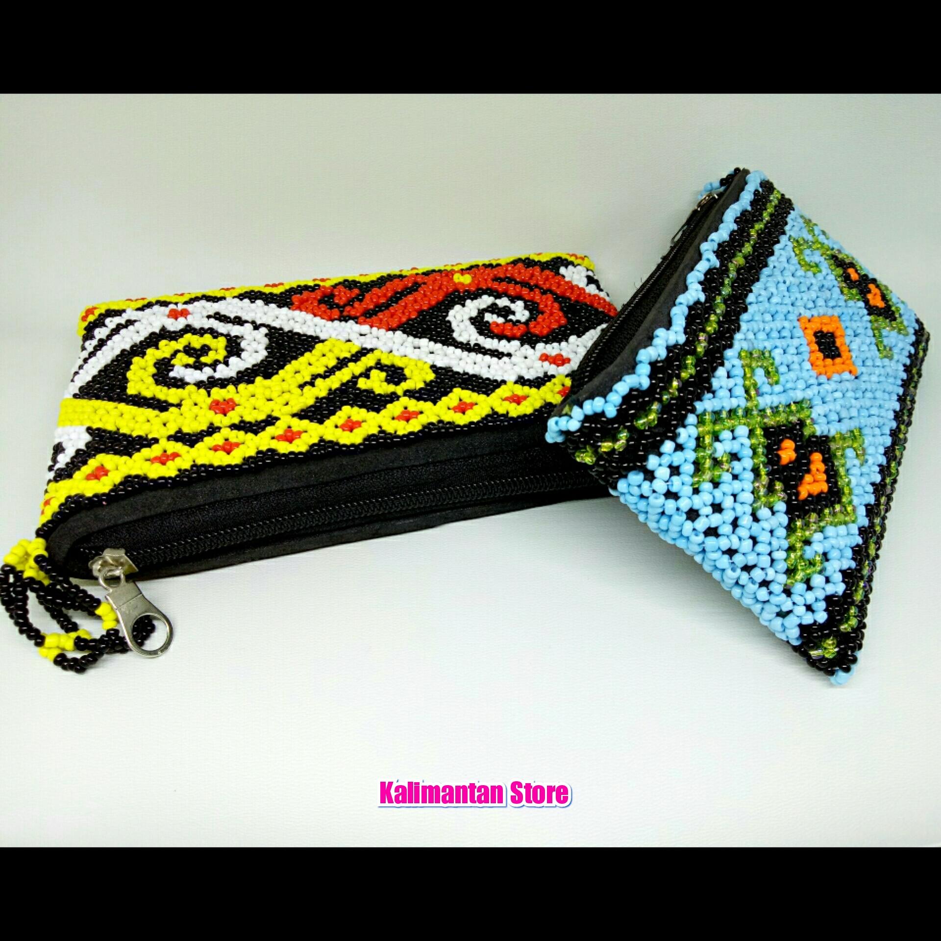 Dompet Unik Manik Khas Suku Dayak | Lazada Indonesia