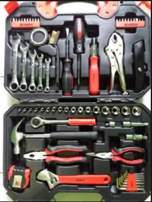 Krisbow Hand Tool Set / Perkakas Mekanik Tool Kit 66pcs | Lazada Indonesia