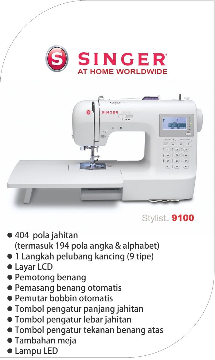 Singer 9100 Stylist Mesin Jahit | Lazada Indonesia