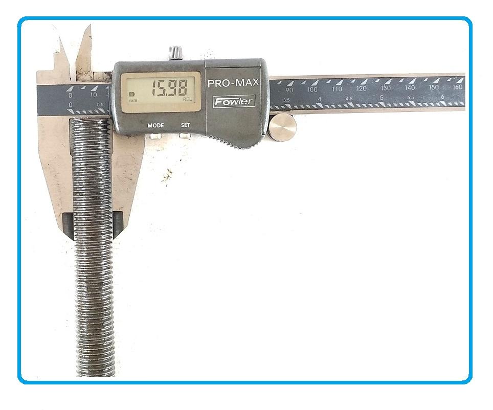 As Full Drat Baut Long Thread Bolt Stut Bolt M16 X 1 Meter | Lazada ...