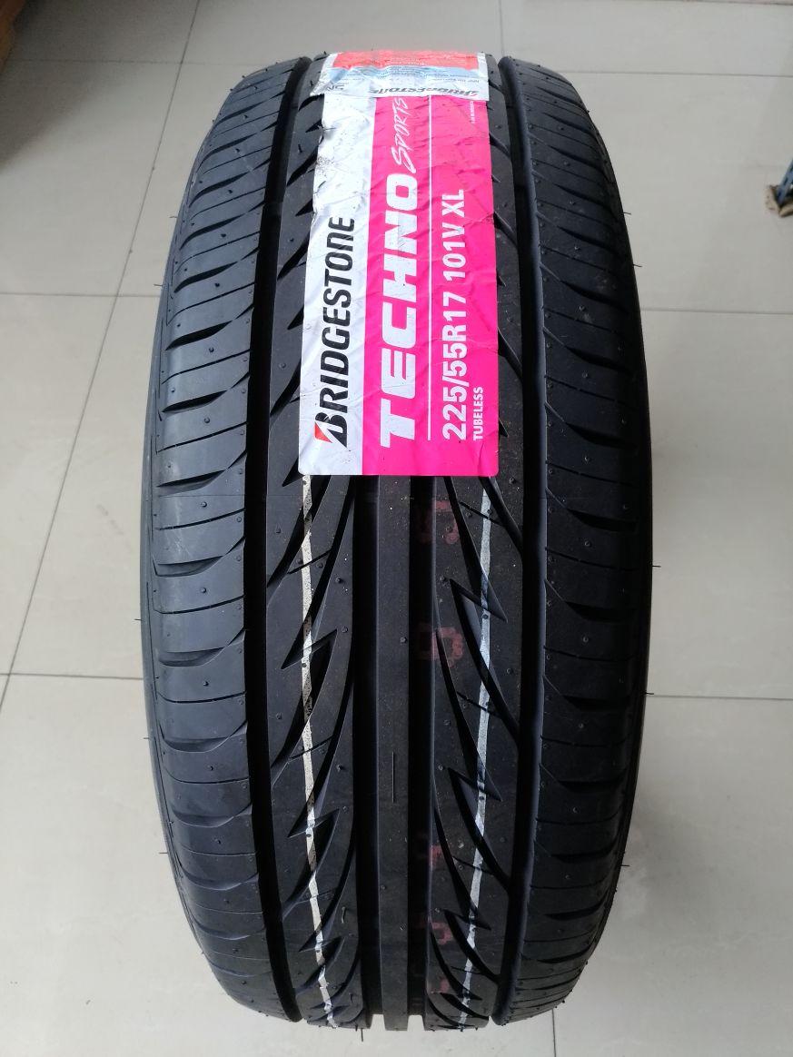 Bridgestone techno sport 225/55 R17 car tires | Lazada PH