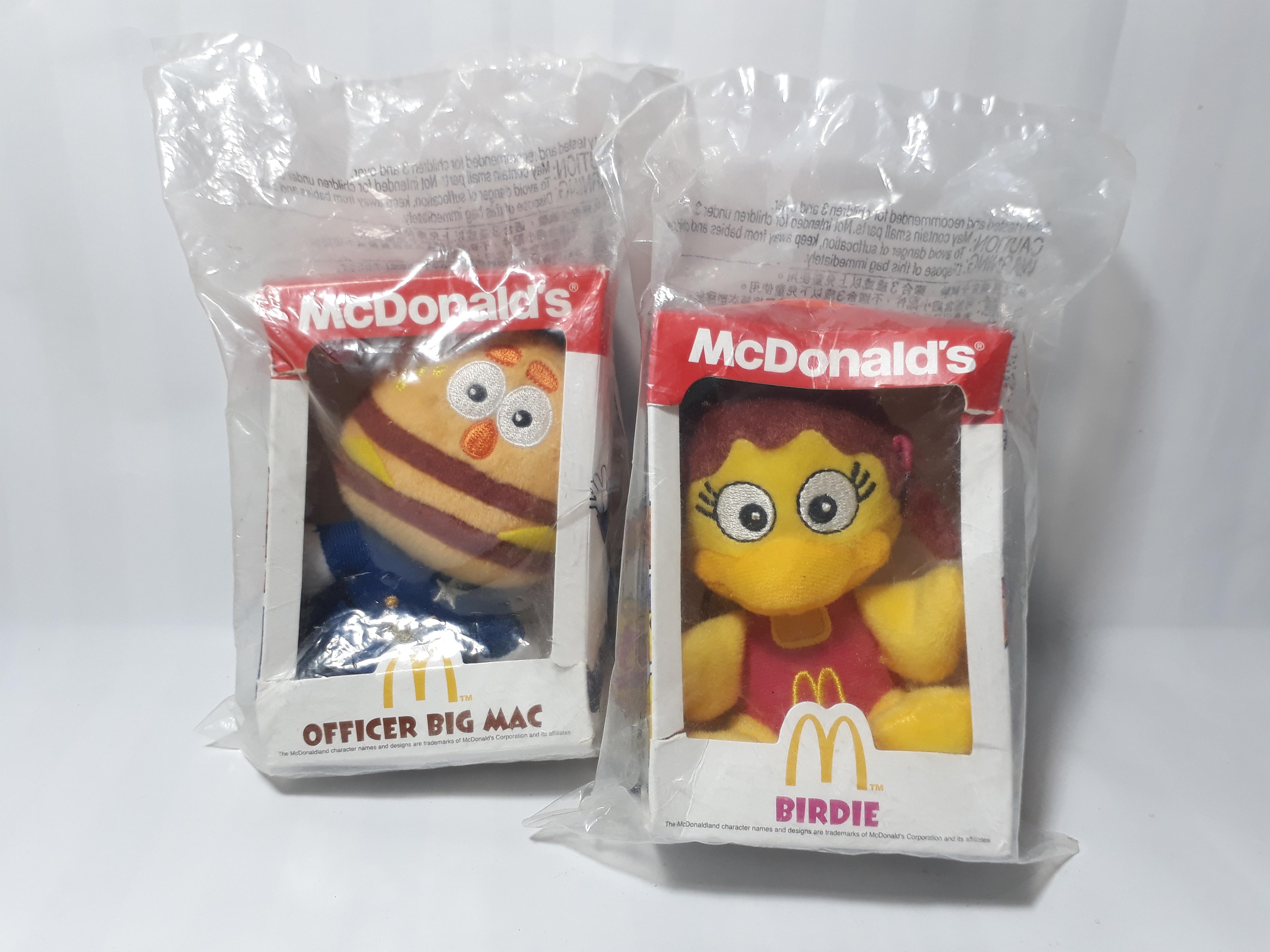 Officer Big Mac & Birdie Doll Happy Meal Mcdonalds Rare Mcd Items ...