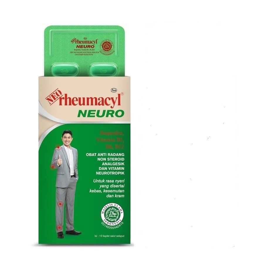 Neo rheumacyl Neuro Strip isi 10 kaplet | Lazada Indonesia