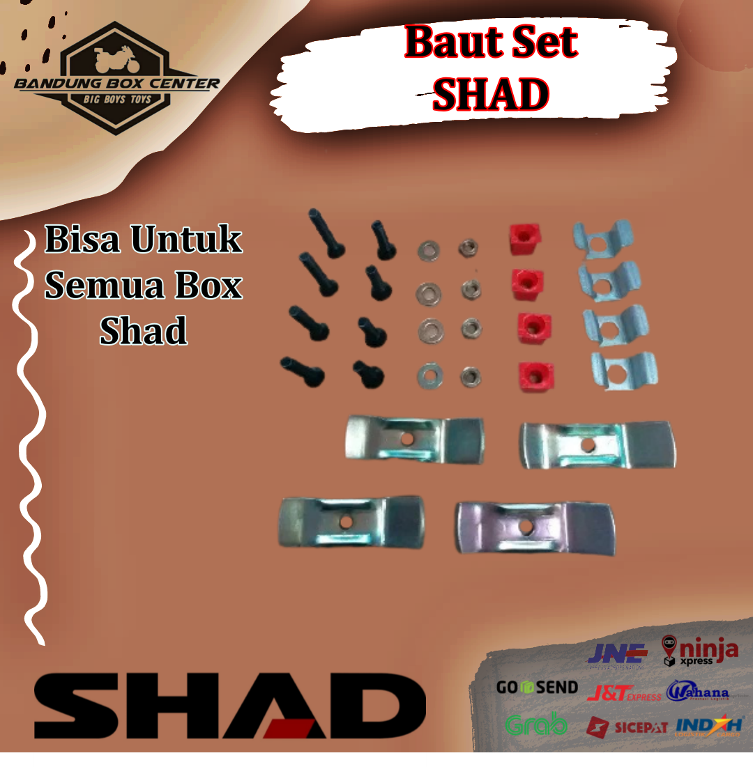 Baut Set Baseplate Box Shad Baut Untuk Box Shad | Lazada Indonesia