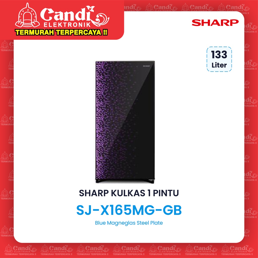 SHARP KULKAS 1 PINTU SJ-X165MG-GB | Lazada Indonesia