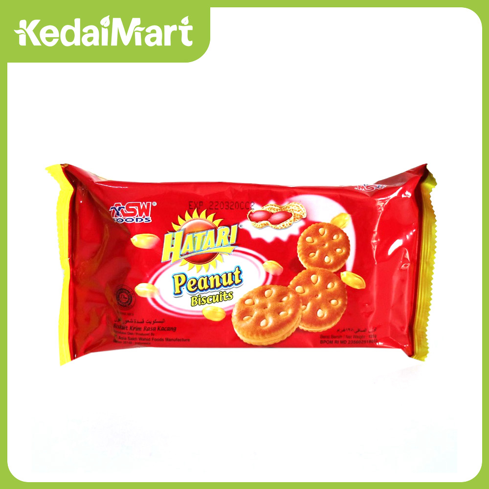 Hatari Peanut Jam Biscuits 125 Gram | Lazada Indonesia