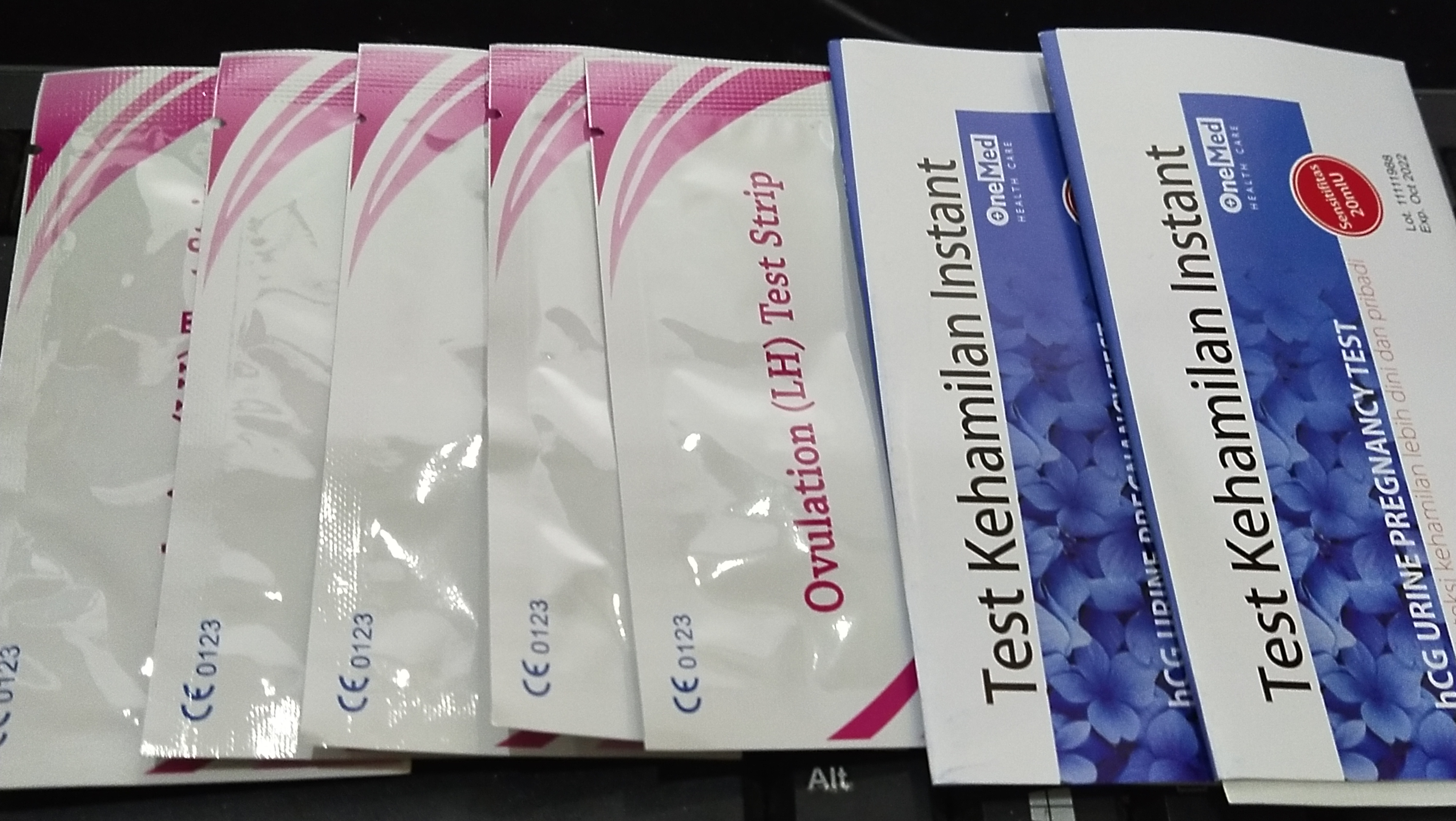 10 Lh Ovulasi Tes Kesuburan Gratis 2 Tes Kehamilan Onemed Lazada